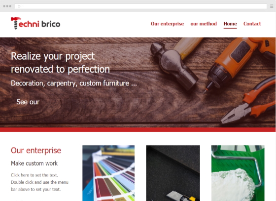 Create a website by following the steps to register on Webgenie