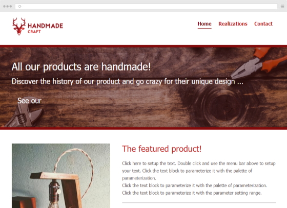 Create a website by following the steps to register on Webgenie